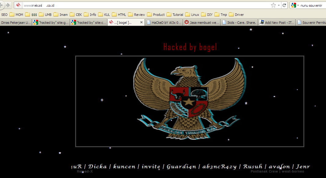 Menemukan Situs yang di Hack dari Google (Artikel) Internet Marketing